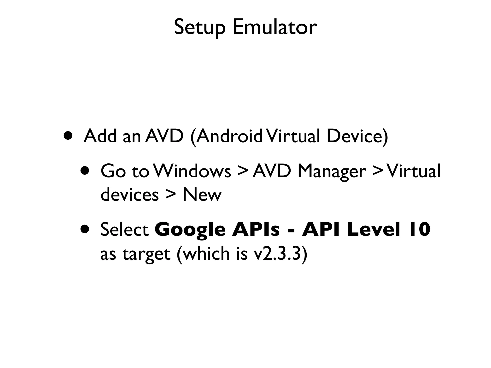 Android Workshop | PPT