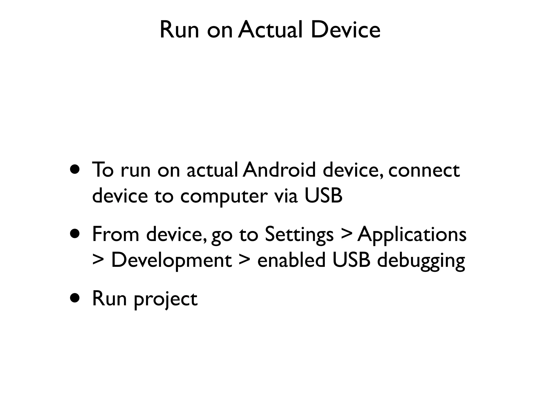 Android Workshop | PPT