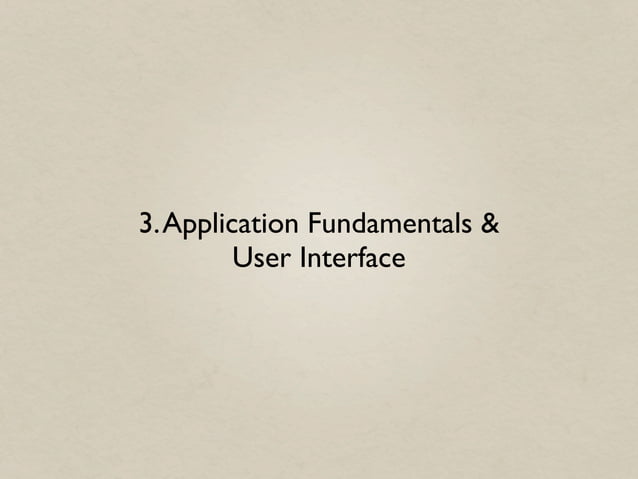 Android Workshop | PPT
