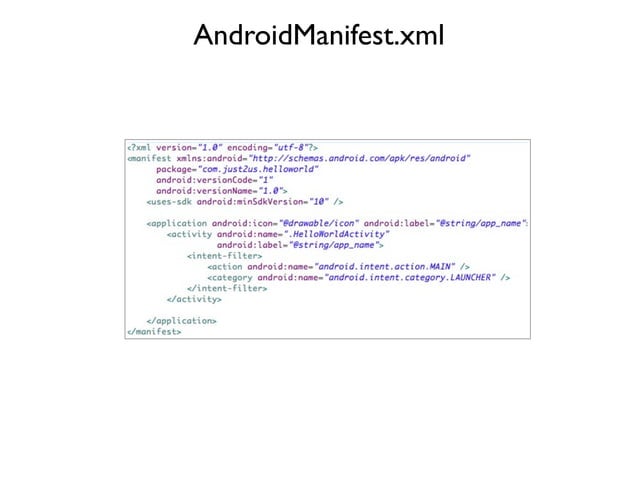 Android Workshop | PPT