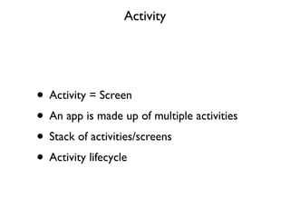 Android Workshop | PPT