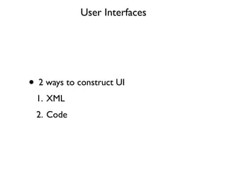 Android Workshop | PPT