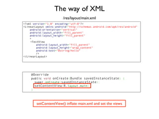 Android Workshop | PPT