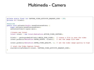 Android Workshop | PPT