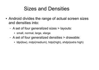 Android workshop material | PPT