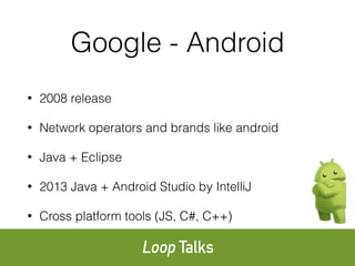 Android workshop | LoopTalks | PPT