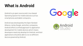 Android workshop series | PDF