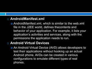 Android Development Workshop | PPT