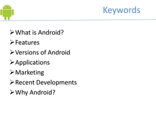 Introduction to Android Programming | PPT