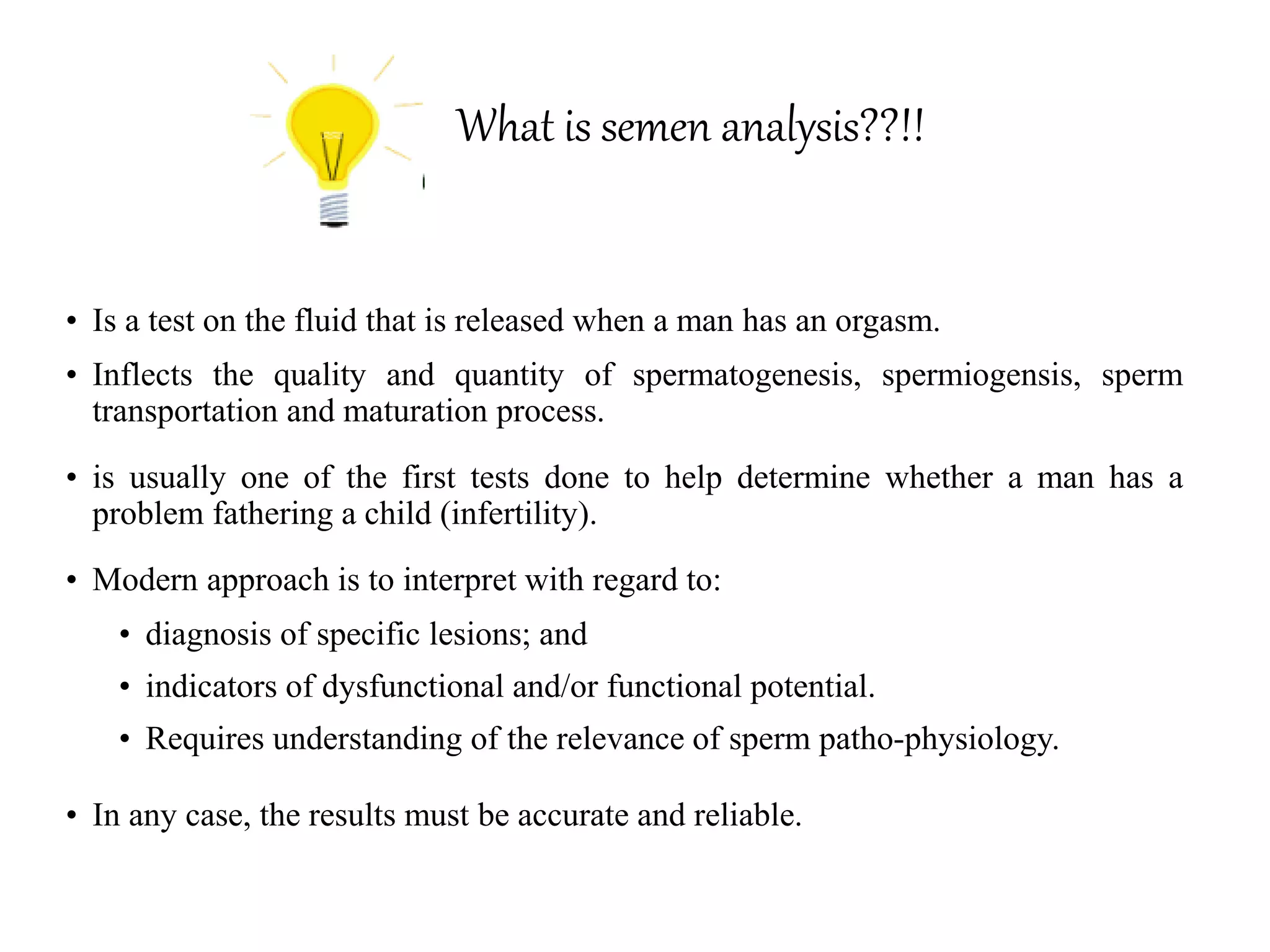 Andrology lab | PPTX
