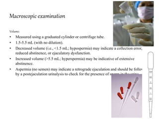 Andrology lab | PPTX