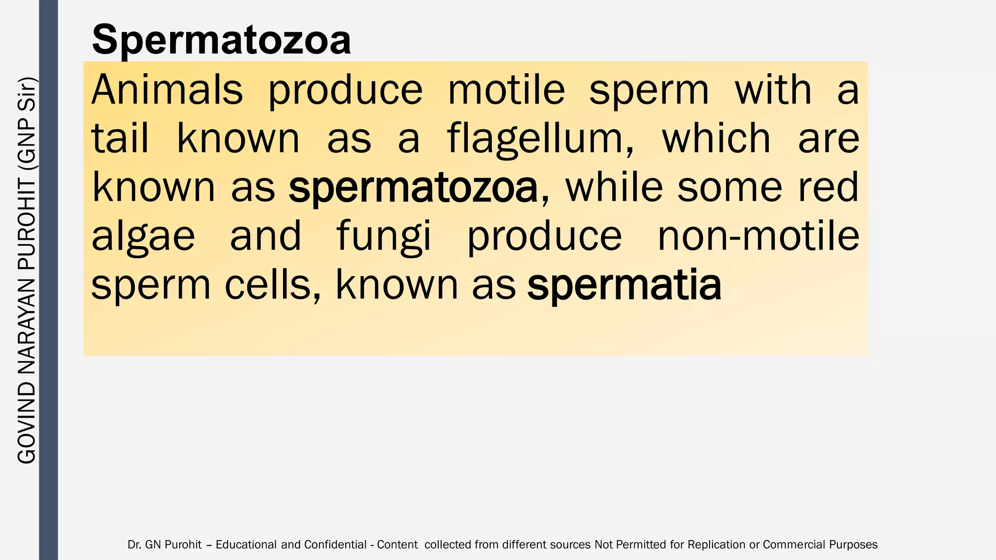 Andrology lecture 14 semen and its composition in male animals (1) | PDF