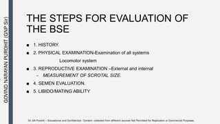 Andrology lecture 15 Breeding soundness evaluation of bulls | PDF