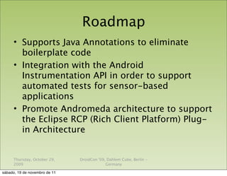 Andromeda: An Android Framework for Sensor-based Applications | PDF ...