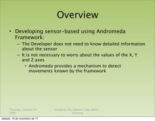 Andromeda: An Android Framework for Sensor-based Applications | PDF ...