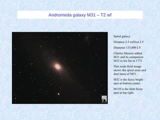 Sky Safari of the Constellation Andromeda | PPT