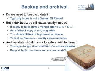 Portable Lucene Index Format & Applications - Andrzej Bialecki | PDF