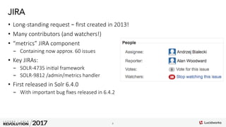 Solr Metrics - Andrzej Białecki, Lucidworks | PPT