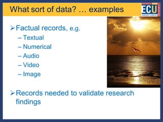 ANDS and Data Management | PPT