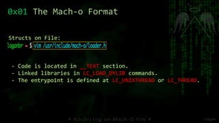 Andsec Reversing on Mach-o File | PPTX