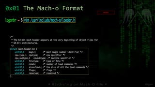 Andsec Reversing on Mach-o File | PPTX