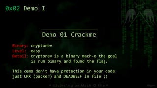 Andsec Reversing on Mach-o File | PPTX