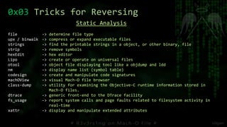 Andsec Reversing on Mach-o File | PPTX