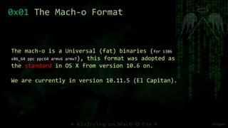 Andsec Reversing on Mach-o File | PPTX