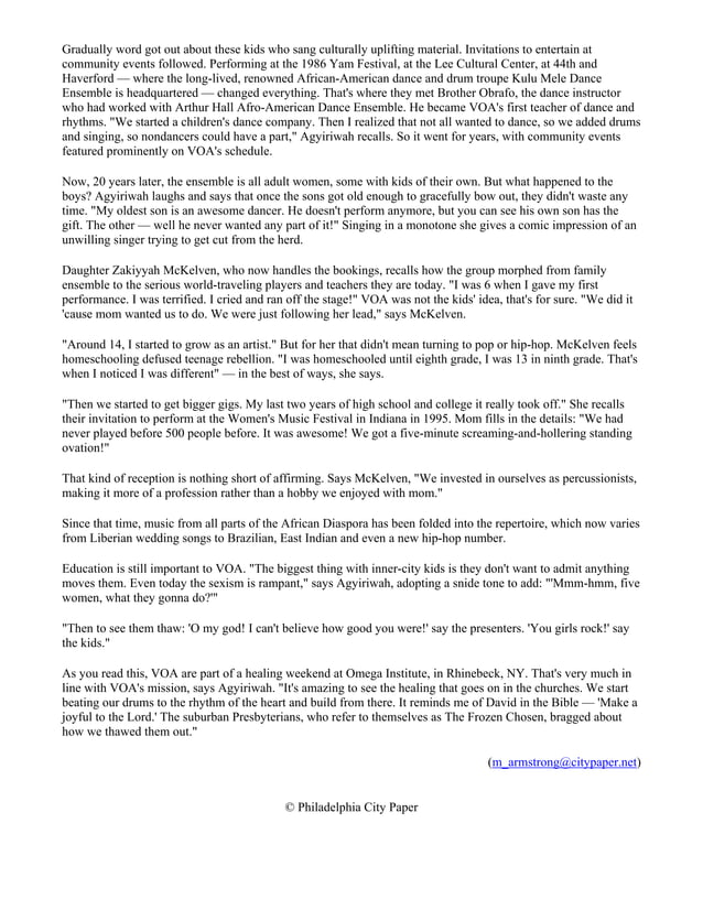 And the beat goes on philly city paper | PDF