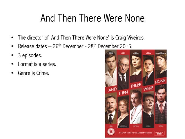 And Then There Were None. | PDF