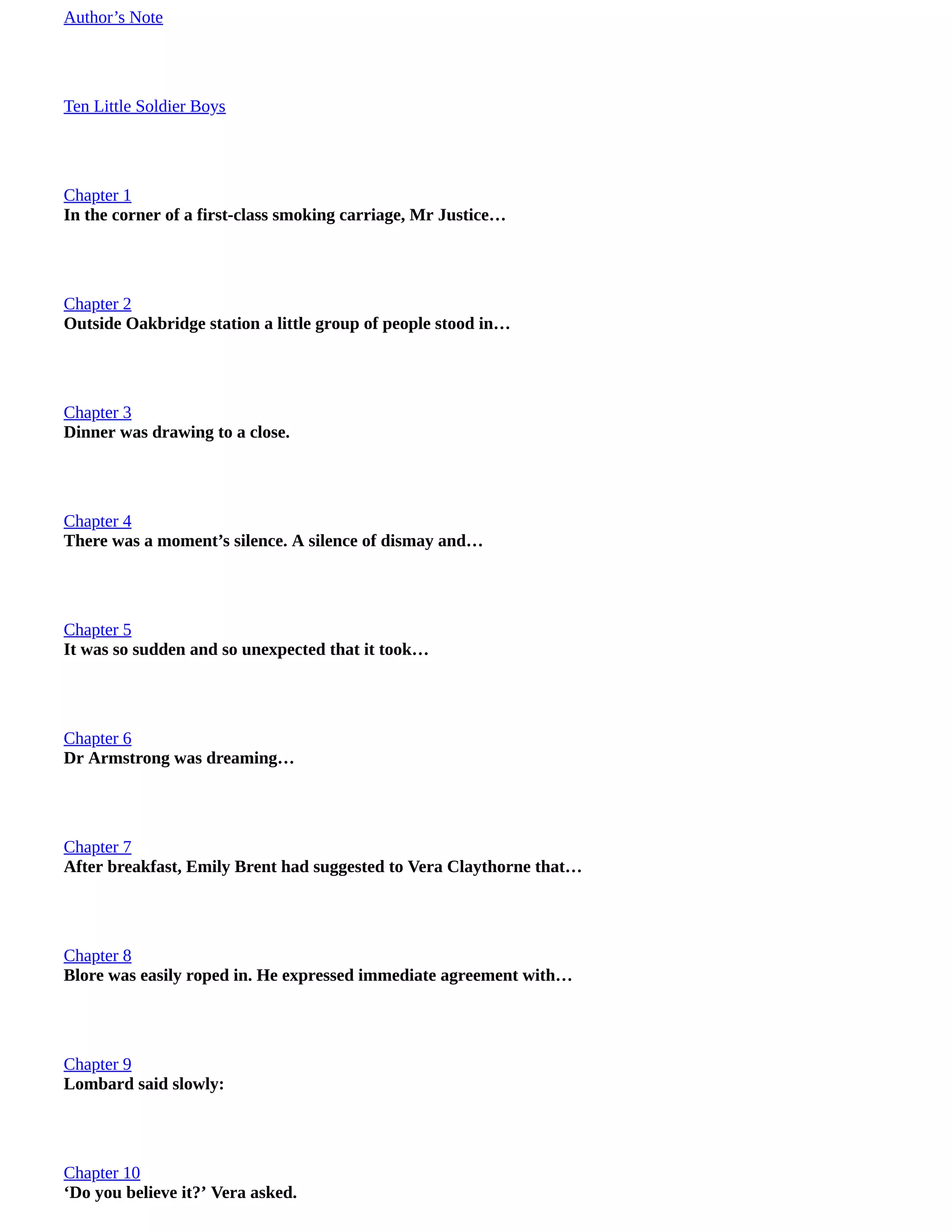 And Then There Were None | PDF