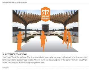 And Then What Creative - Ragnar Trail Relay Archway Proposal | PDF