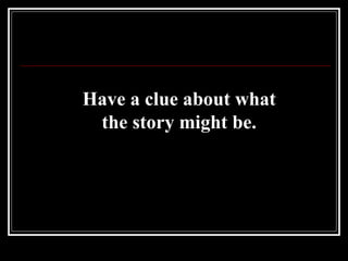 And then what happened? | PPT | Talk Show | Genres