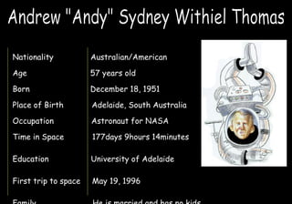 Andy Thomas Slide Show 2 | PPT