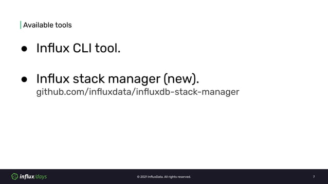Andy Charlton [InfluxData] | Managing Your Dashboards, Tasks and Alerts ...