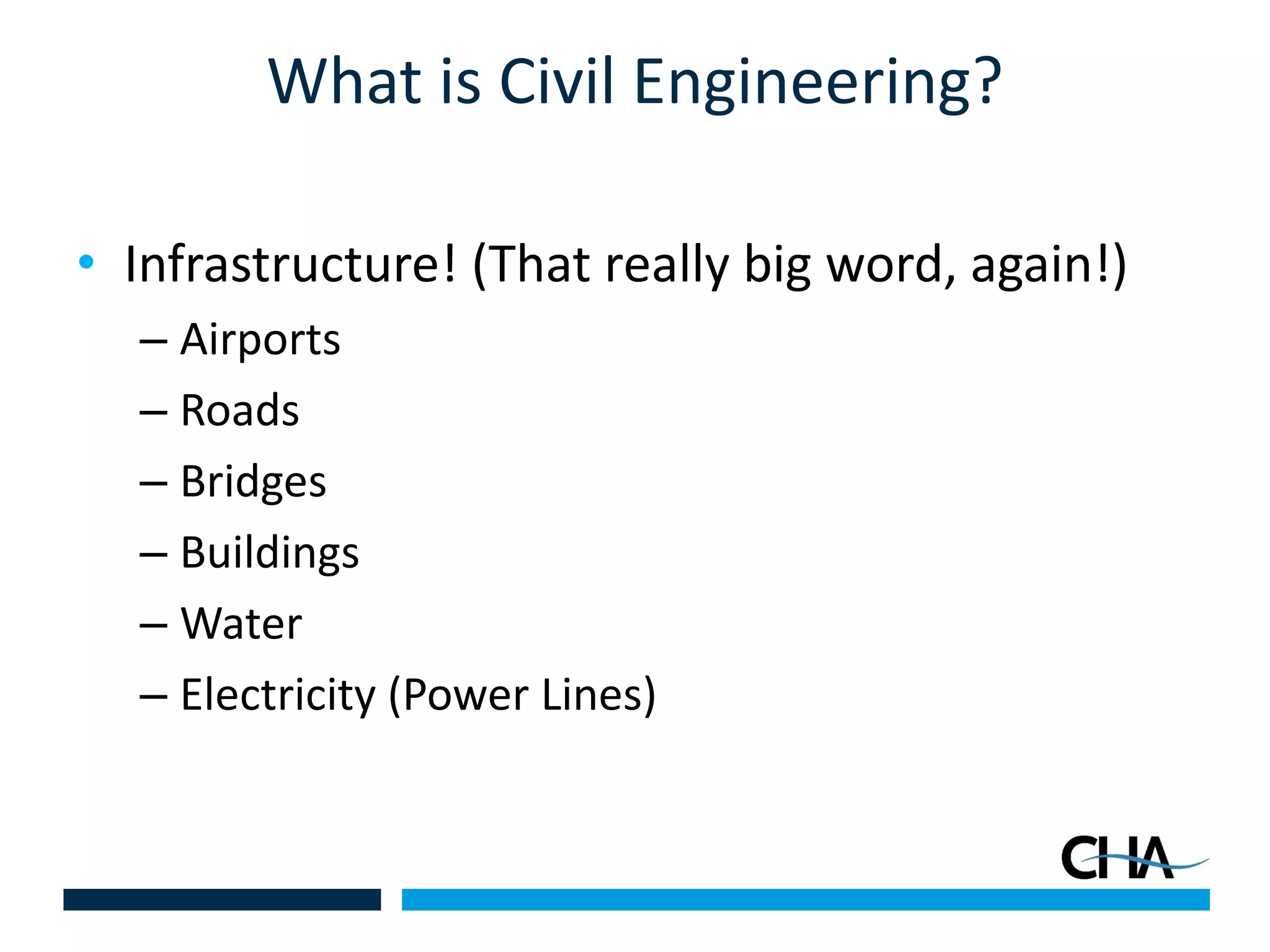 What is Civil Engineering? | PDF