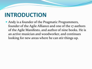 Andrew Hunt | PPTX