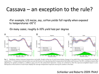 Andy J - Climate change and the outlook for cassava | PPT