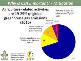 Establishing Climate Smart Agriculture in the World | PPT