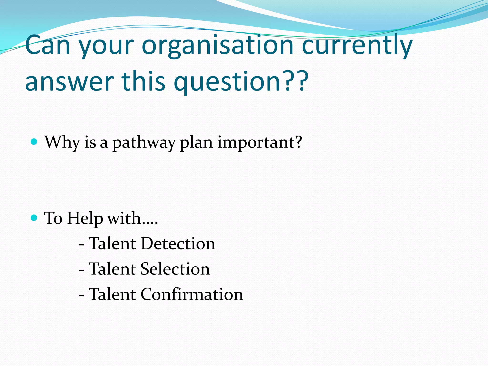 Andy Pick: Pathway Planning | PPT