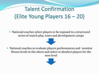 Andy Pick: Pathway Planning | PPTX | Cricket | Sports