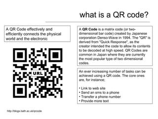 QR Codes: fab or a fad for Museums? | PPT
