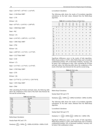Combination of Levenshtein Distance and Rabin-Karp to Improve the ...