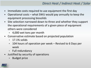 Andy's swu biosolids dryer presentation september 2017 b | PPTX ...