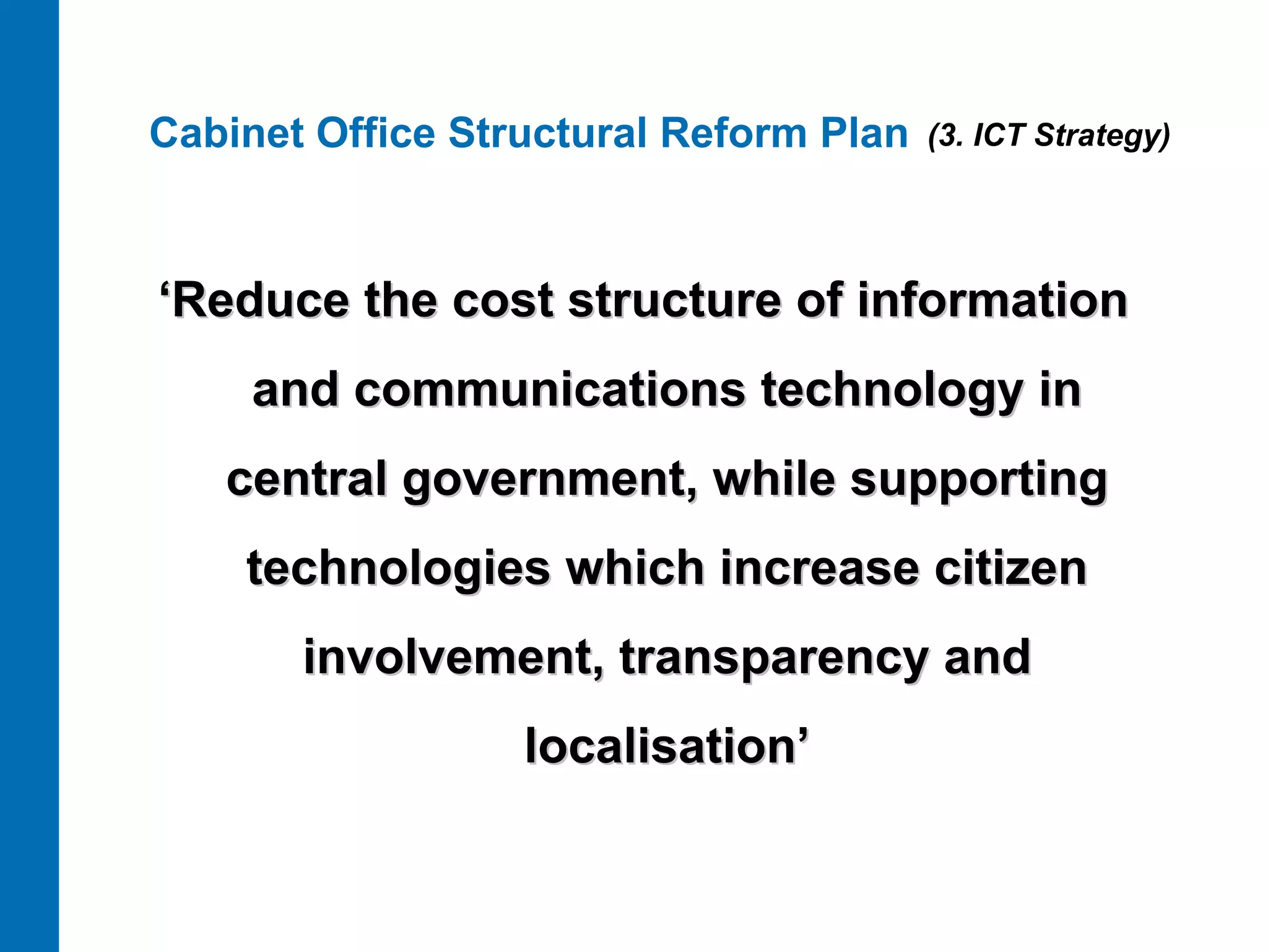 Andy Tait, Cabinet Office - public sector ICT landscape | PDF