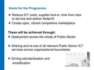 Andy Tait, Cabinet Office - public sector ICT landscape | PPT