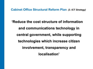 Andy Tait, Cabinet Office - public sector ICT landscape | PPT