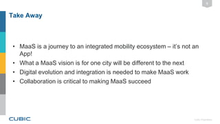 Evolution to MaaS | PPTX