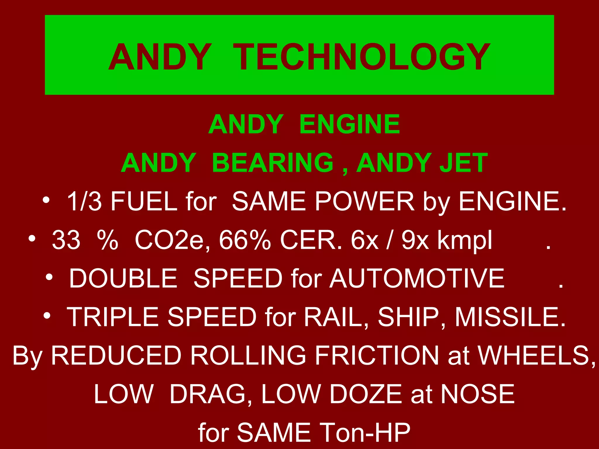 Andy technology automotive | PPT