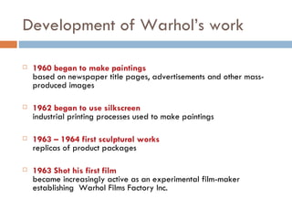 Andy Warhol | PPT